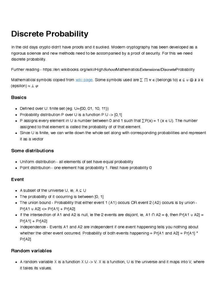 Dan Boneh Notes | PDF | Cryptography | Encryption
