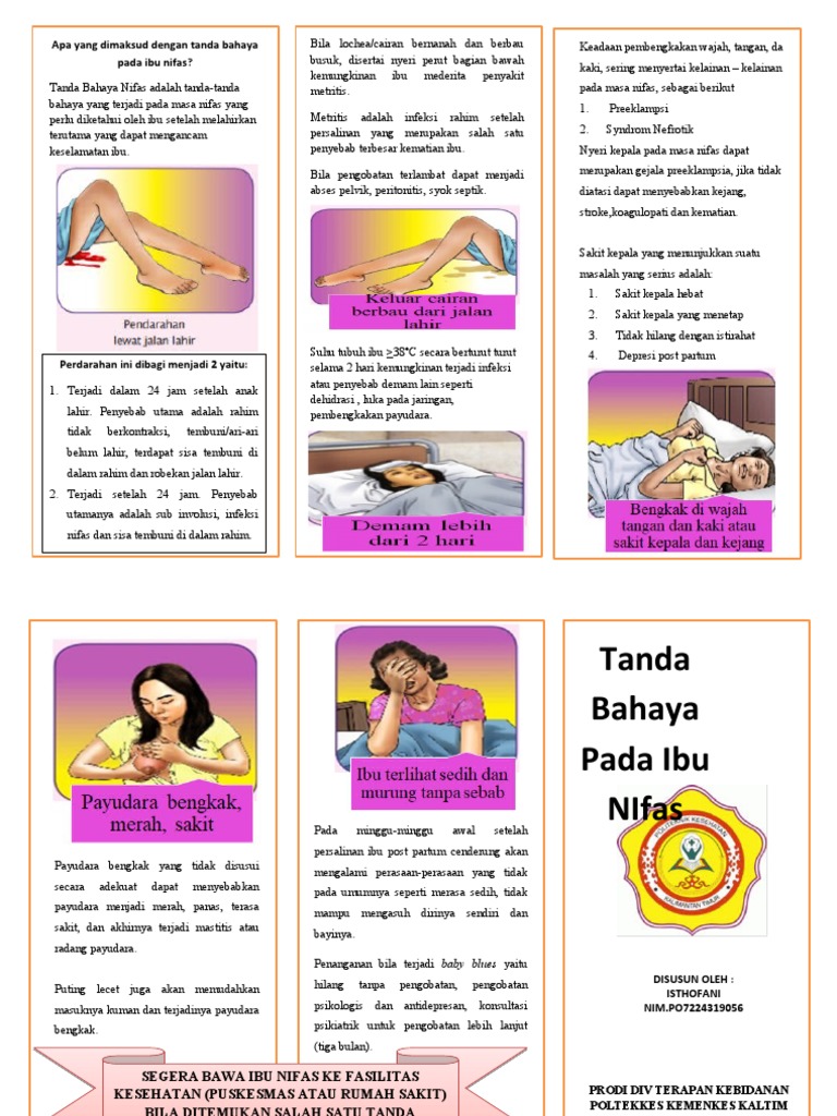 Leaflet Nifas | PDF