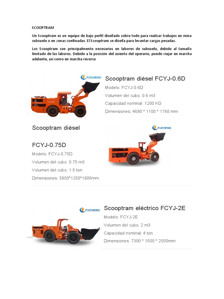 El Scooptram | PDF