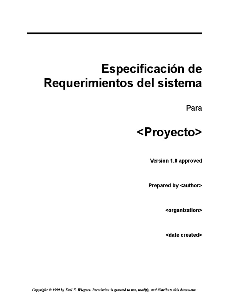 Formato de Requerimientos | PDF | Computer Engineering | Computing