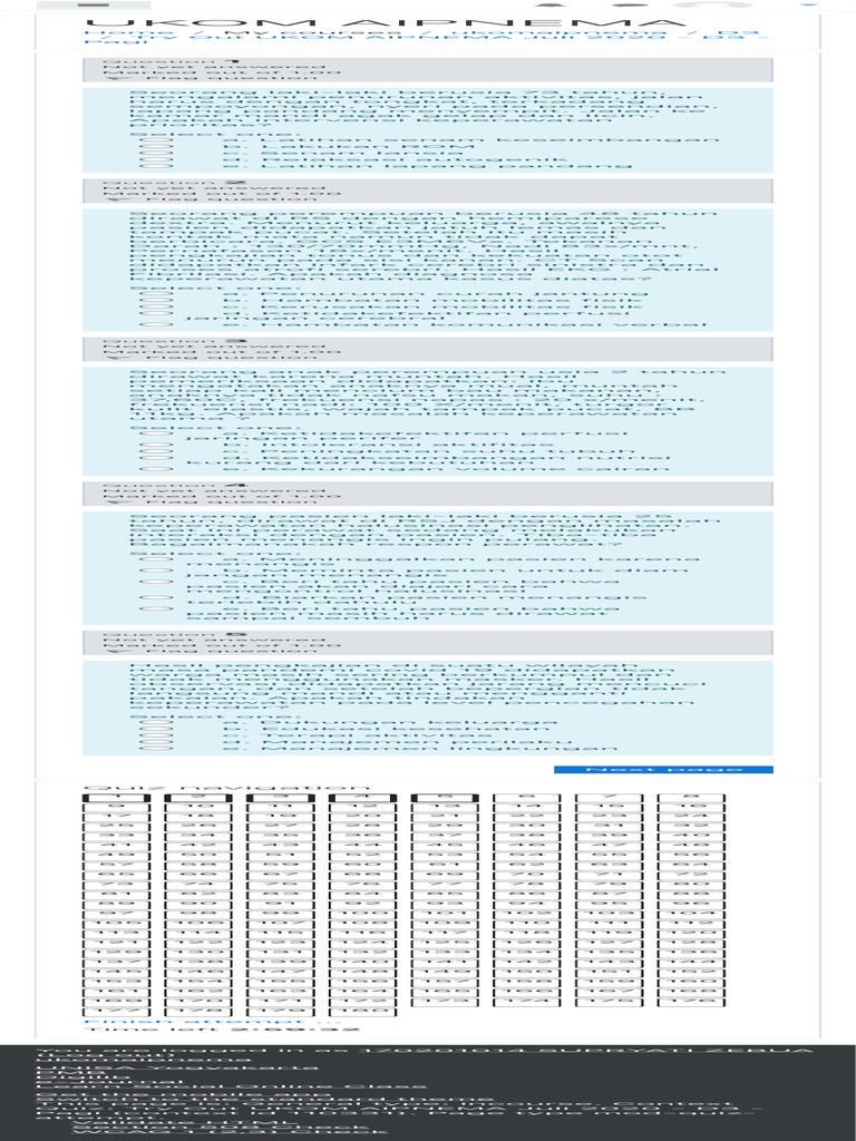 Soal Ukon Keperawatan | PDF