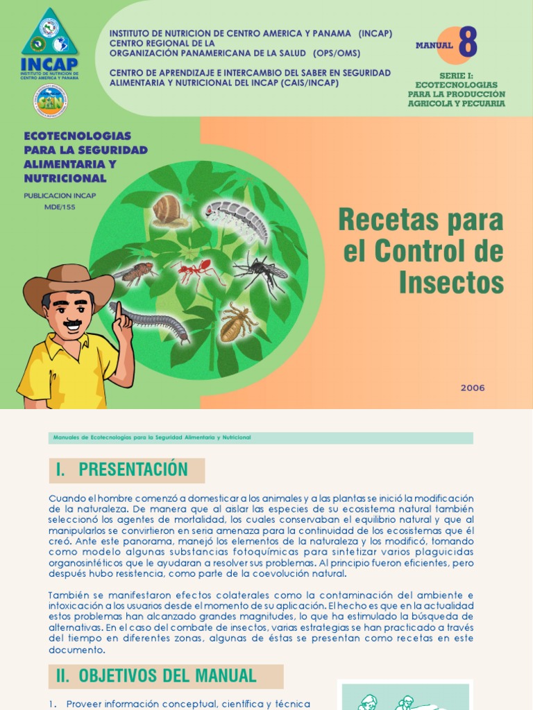 Recetas para El Control de Insectos | PDF | Ajo | Insectos