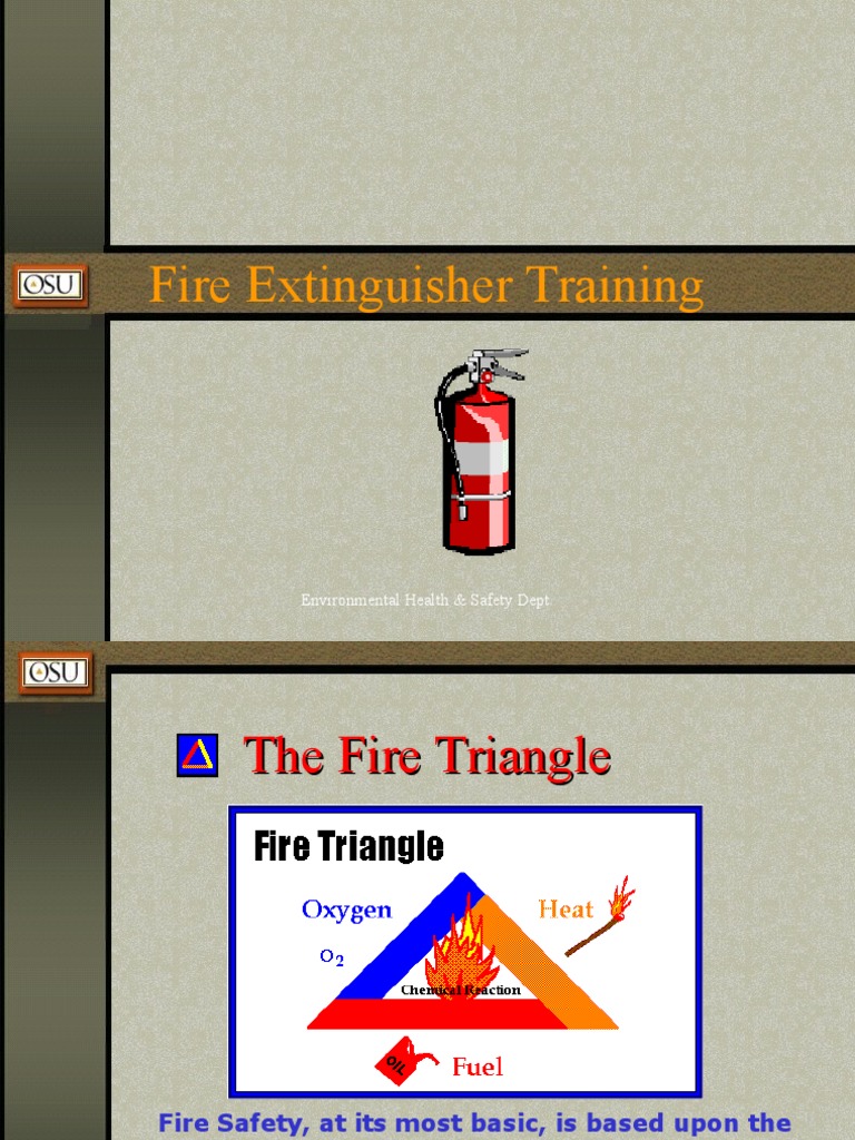 Fire Extinguisher Training Guide | PDF | Chemical Substances | Combustion