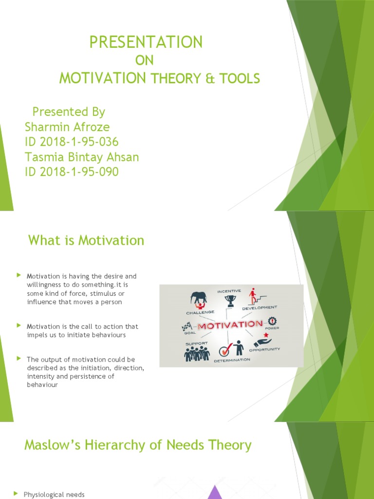 Motivation Presentation-2 | PDF