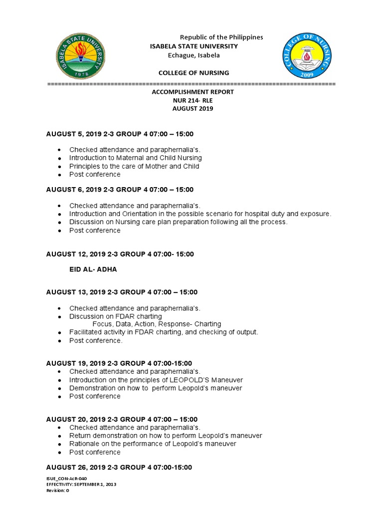 Isabela State University: Republic of The Philippines Echague, Isabela ...