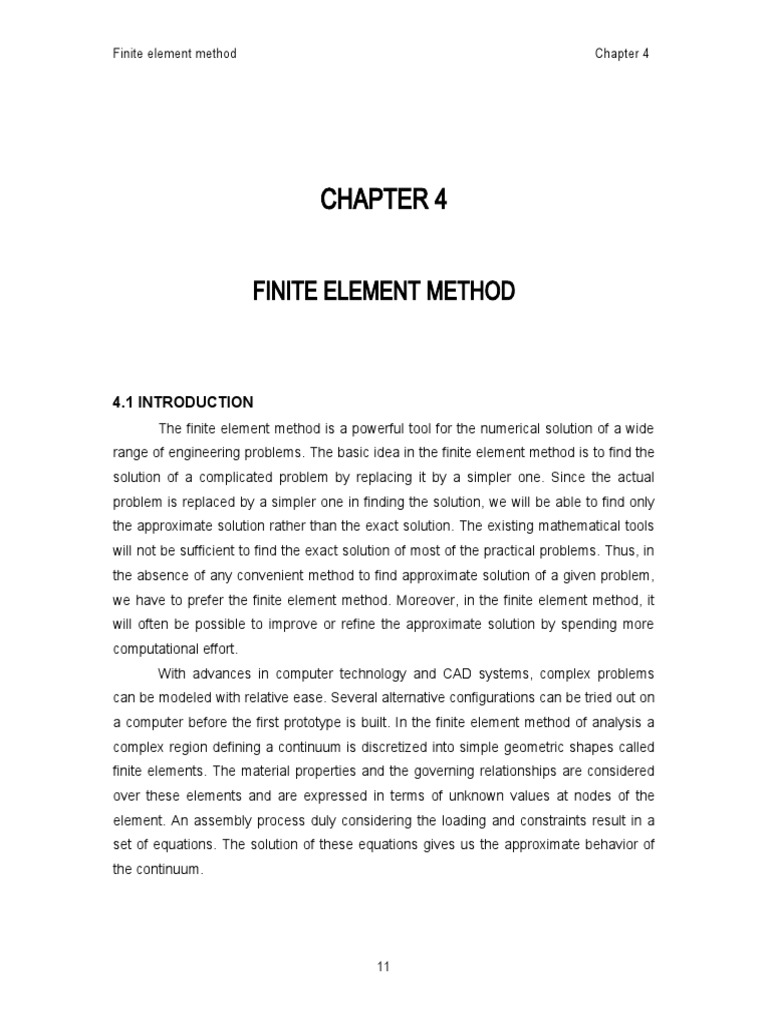 Finite Element Method | PDF | Finite Element Method | Fluid Dynamics
