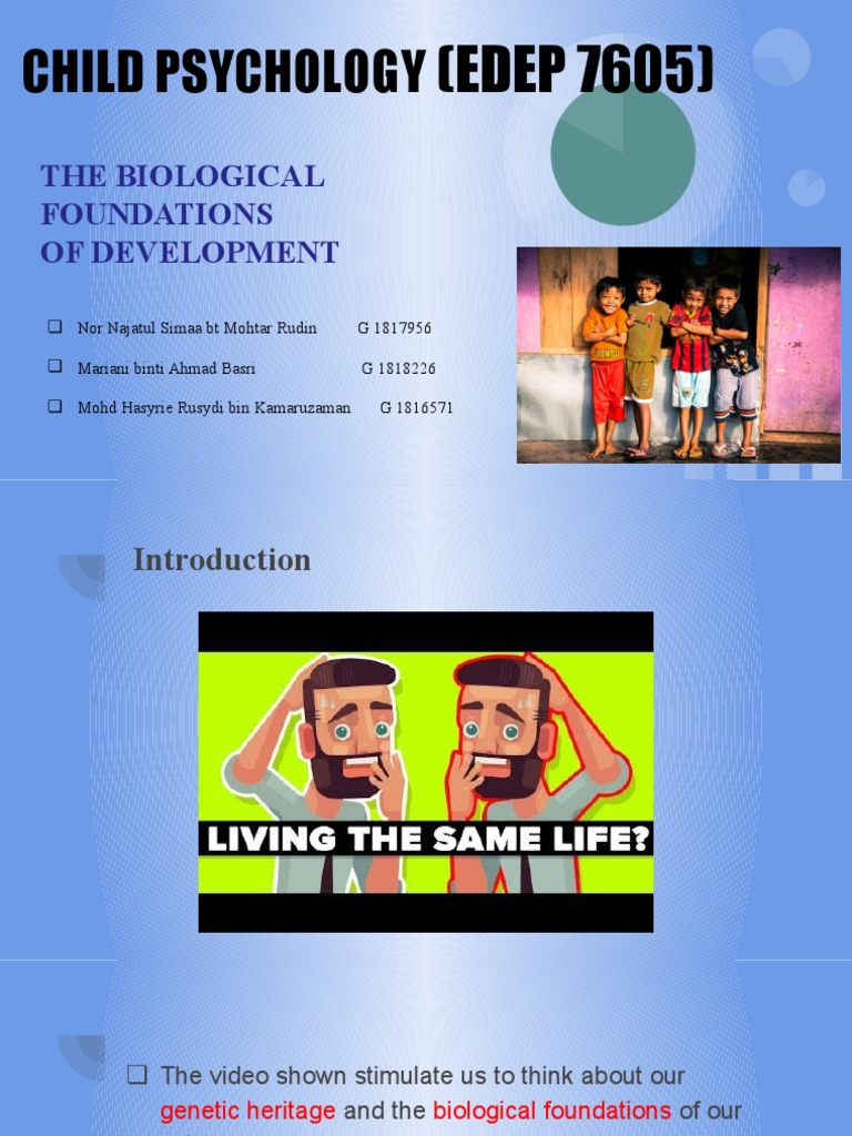 Biological Factors in Child Development | PDF | Life Sciences | Genetics