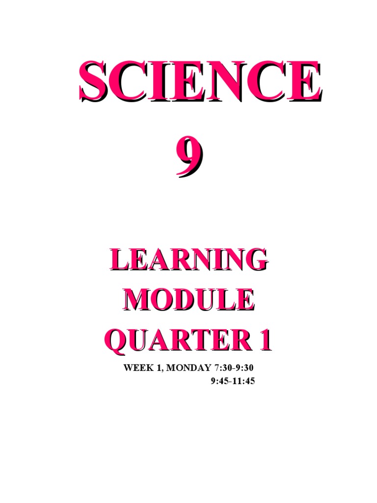 Science 9 | PDF | Respiratory Tract | Lung