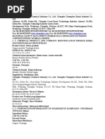 Msds CuSO4.5H2O | PDF | Personal Protective Equipment | Solubility