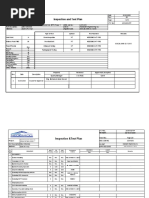 Inspection and Test Plan (ITP) Welding | PDF | Applied And ...
