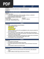 Lesson Plan For Learning A Musical Instrument | PDF | Musical ...