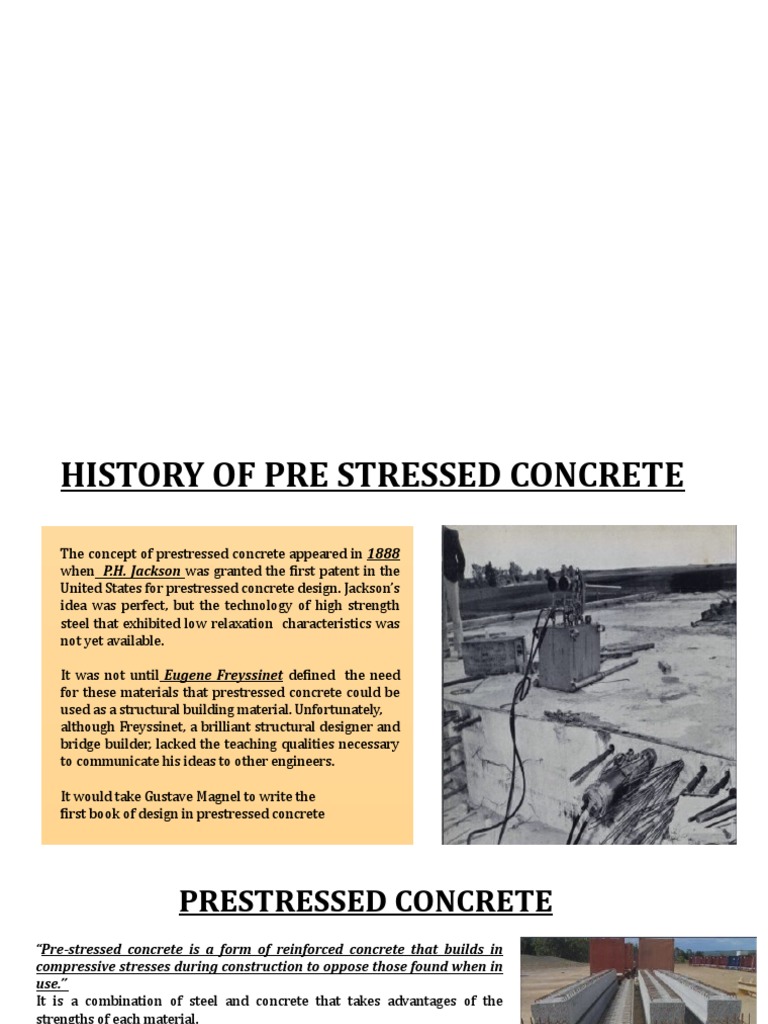 Pre Tensioning and Post Tensioning | PDF | Prestressed Concrete ...