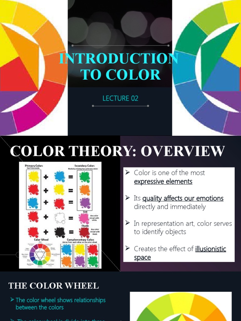 Overview of Color Theory Concepts | PDF | Color | Vision