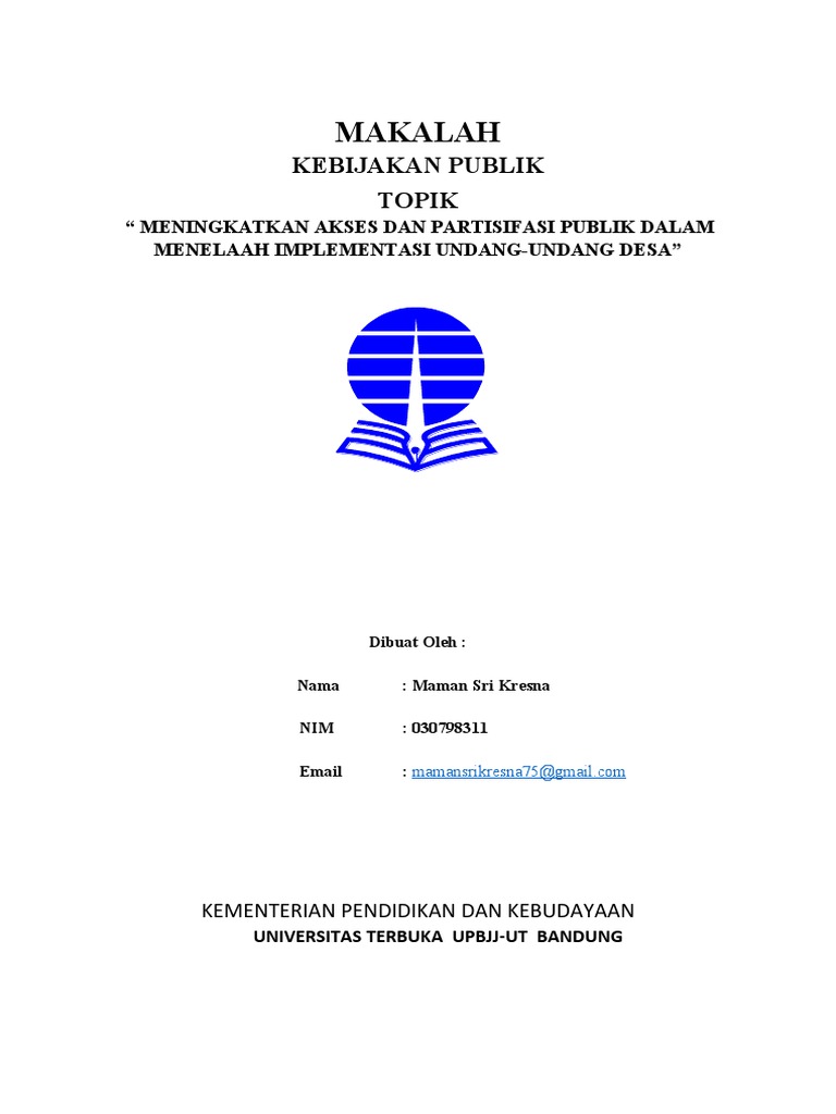 Contoh Makalah | PDF