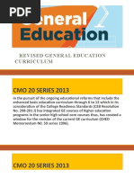 CHED Curriculum For General Education (Memorandum Order | PDF
