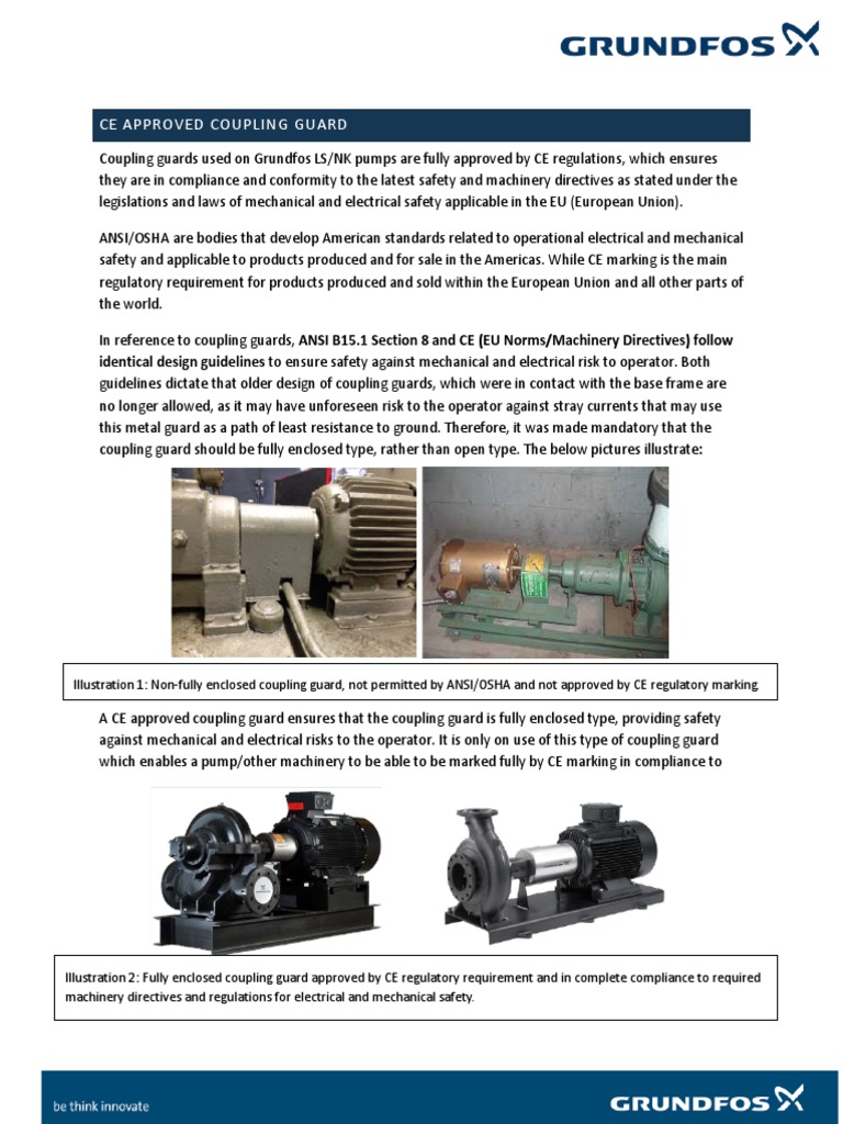 CE Approved Coupling Guard - LS Pumps | PDF
