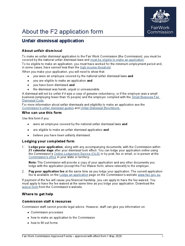 About The F2 Application Form | PDF | Money Order | Lawyer