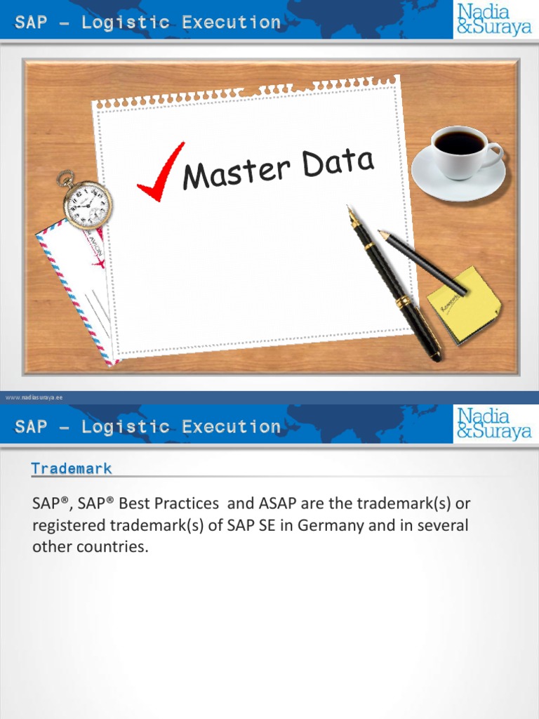 2015-04-14 13-59-11 Master Data | PDF | Sap Se | Sales