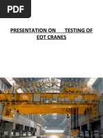 Eot Crane DRWG | PDF | Mains Electricity | Electrical Engineering