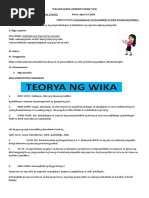 Filipino 11 Module 1 | PDF