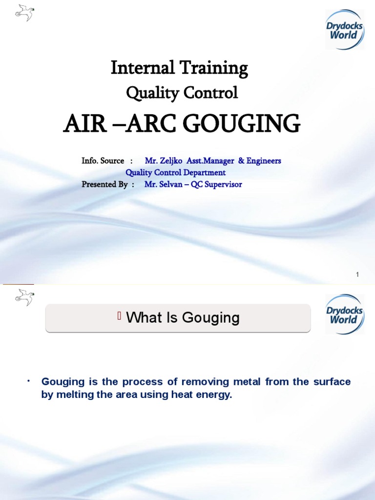 Understanding Air Arc Gouging Techniques | PDF | Electric Arc | Welding