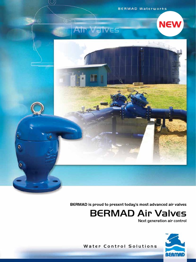 BERMAD Air Valves: Water Control Solutions | PDF | Water Supply Network ...
