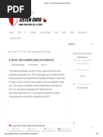 R Dplyr CheatSheet | PDF