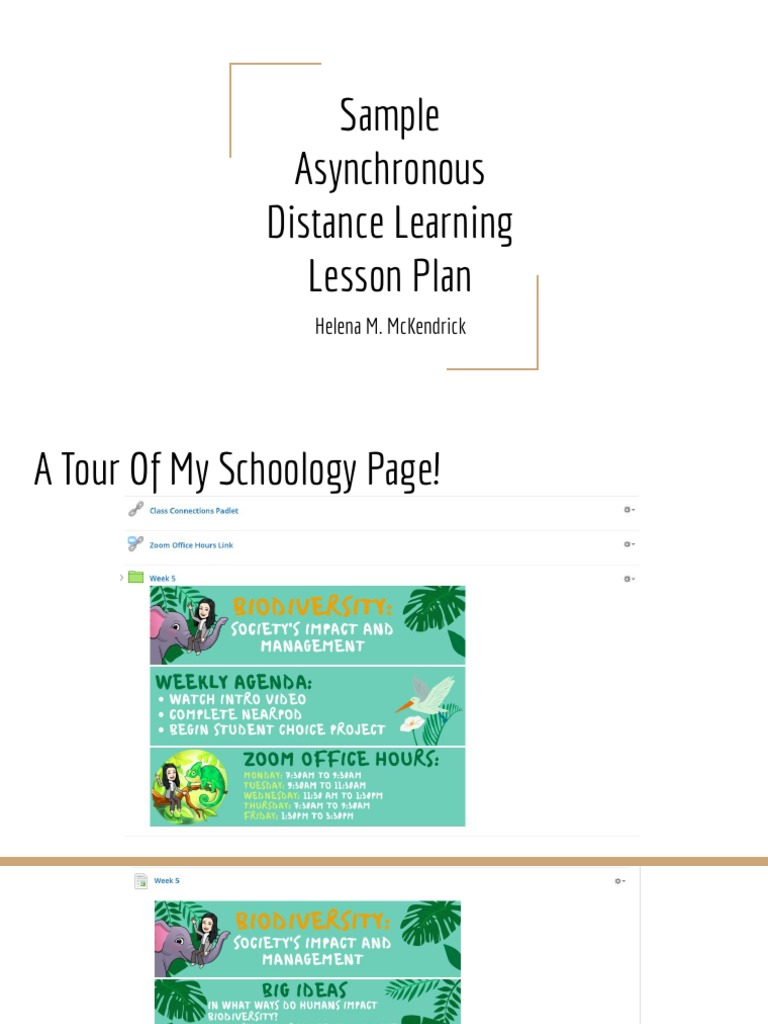 Distance Learning Samples | PDF