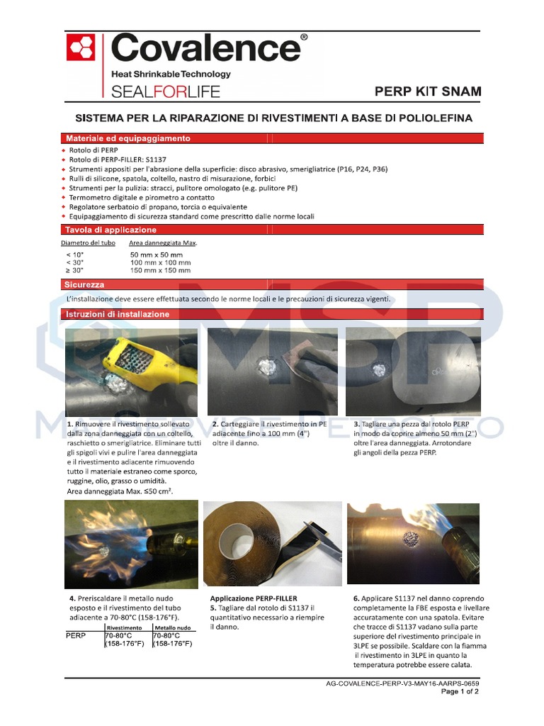 Ag Covalence Perp V3 MSP | PDF