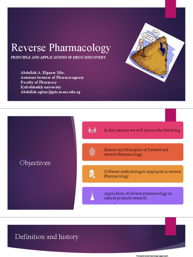 Reverse Pharmacology in Drug Discovery | PDF | Drug Discovery ...