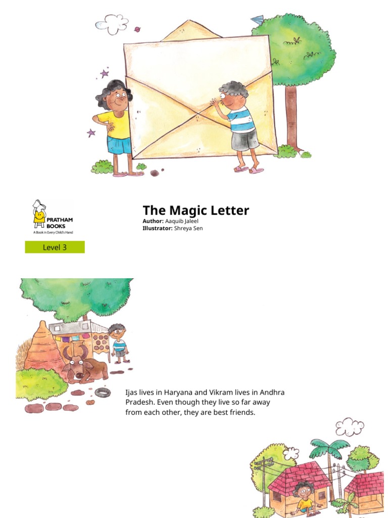 The Magic Letter: Author: Aaquib Jaleel Illustrator: Shreya Sen | PDF ...
