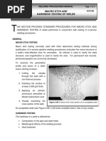 Macro and Micro Etching Guidelines | PDF | Steel | Abrasive
