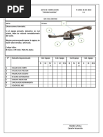 CheckList Pistola de Impacto Rev.0 | PDF