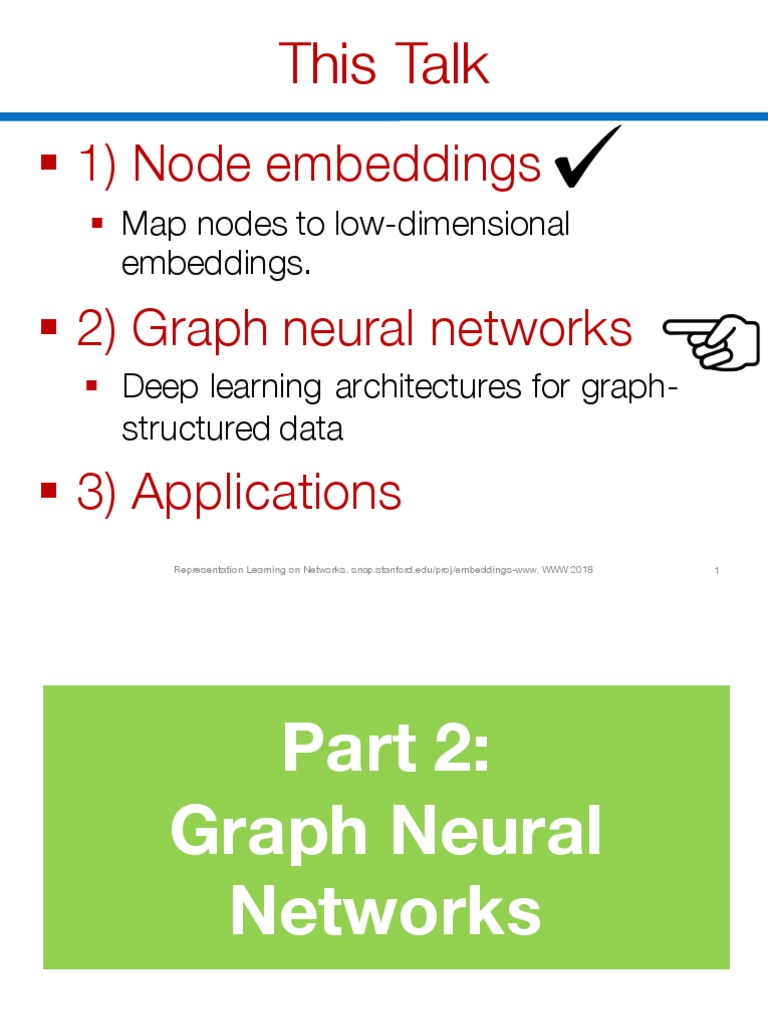 Nrltutorial Part2 Gnns PDF | PDF | Artificial Neural Network | Vertex (Graph Theory)