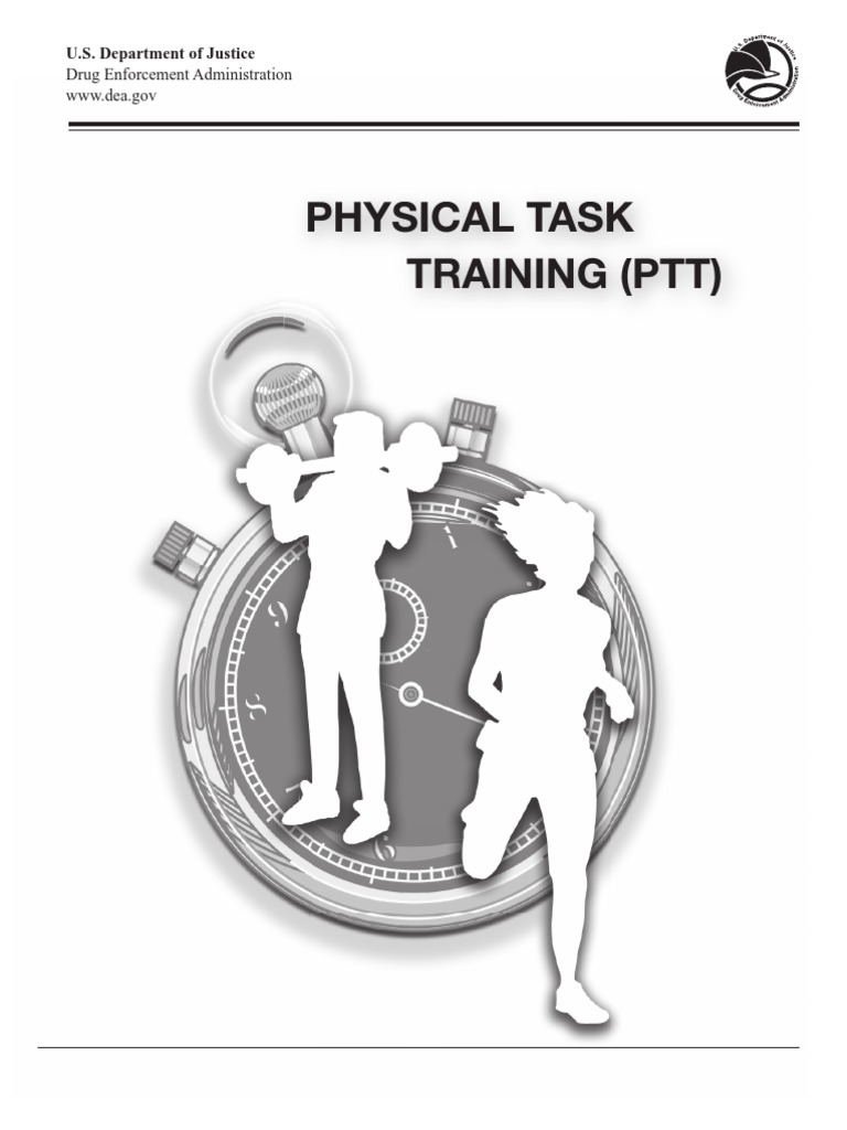 DEA Physical Task Test Training Guide | PDF | Physical Fitness ...