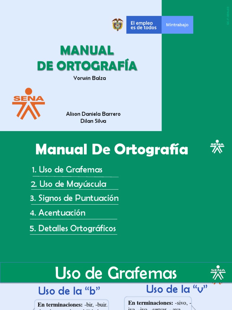 Manual de Ortografia PDF | PDF | Texto | Gramática inglesa