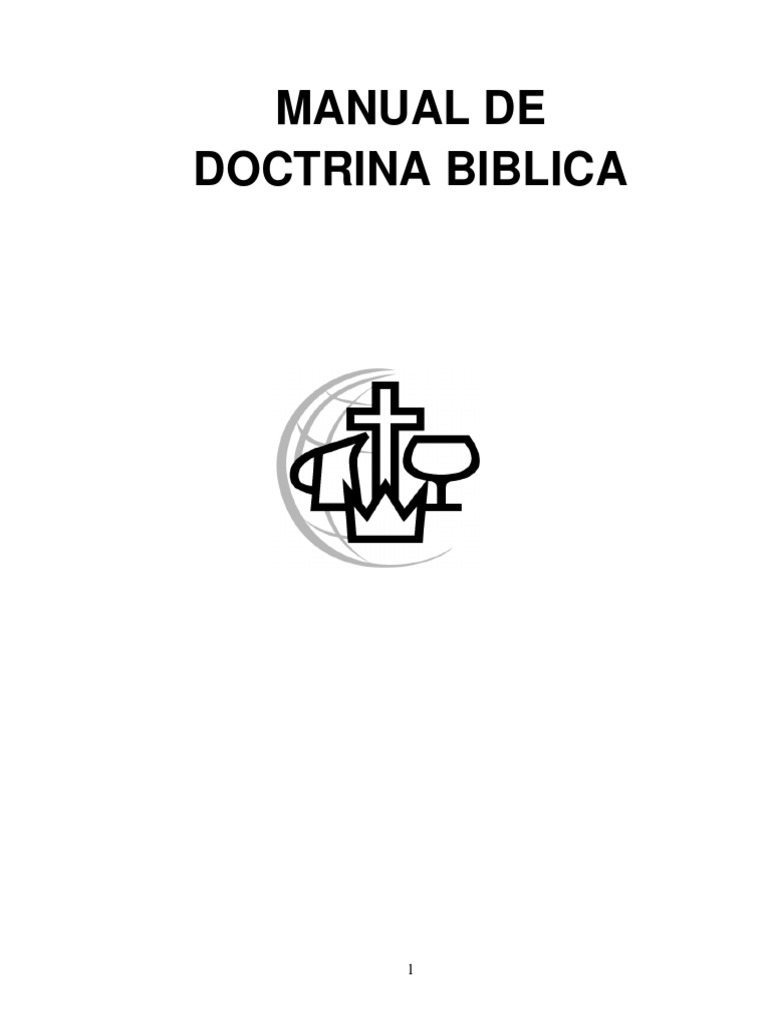 Manual de Doctrina Biblica PDF | PDF | Cristo (título) | espíritu Santo