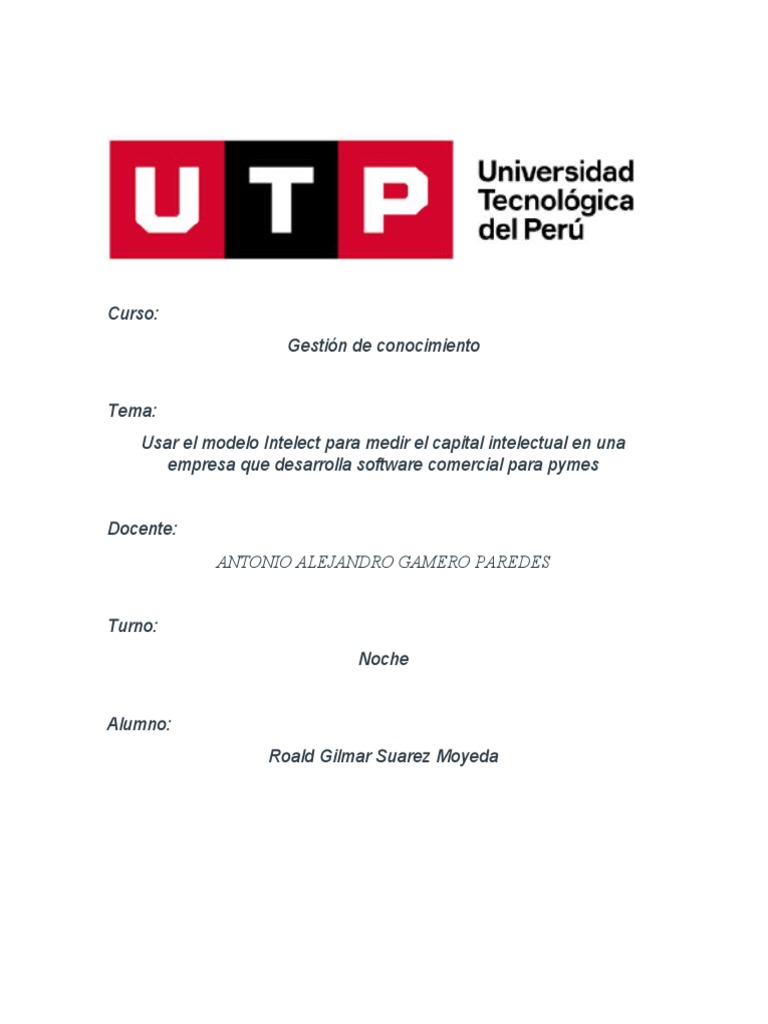 Modelo Intelect | PDF