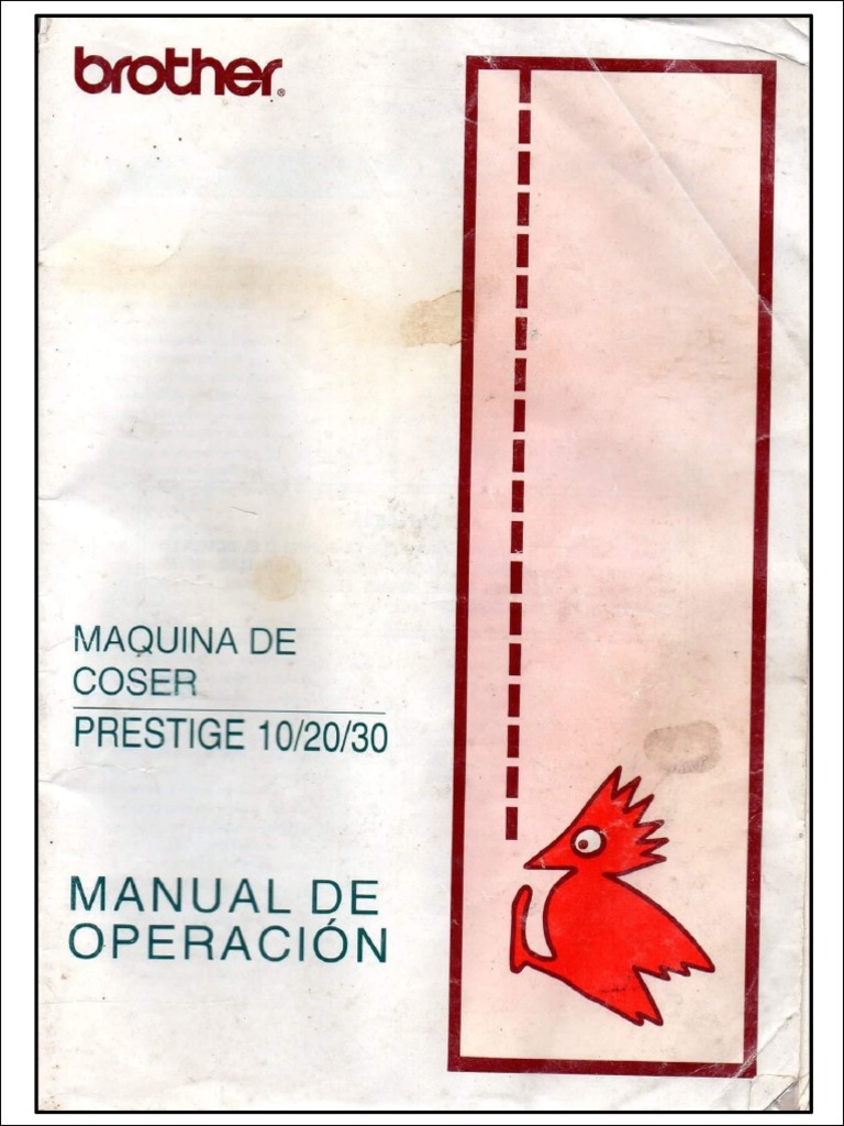 Maquina Coser Brother Prestige 30 PDF | PDF