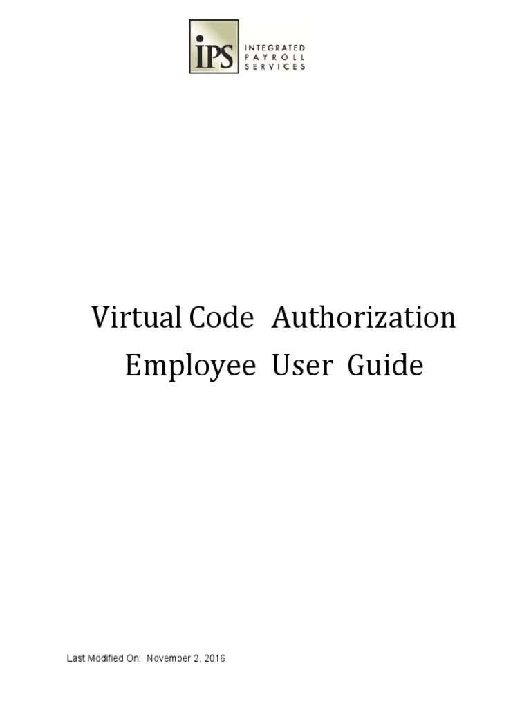 Integrated Payroll User Guide | PDF | Password | Authentication