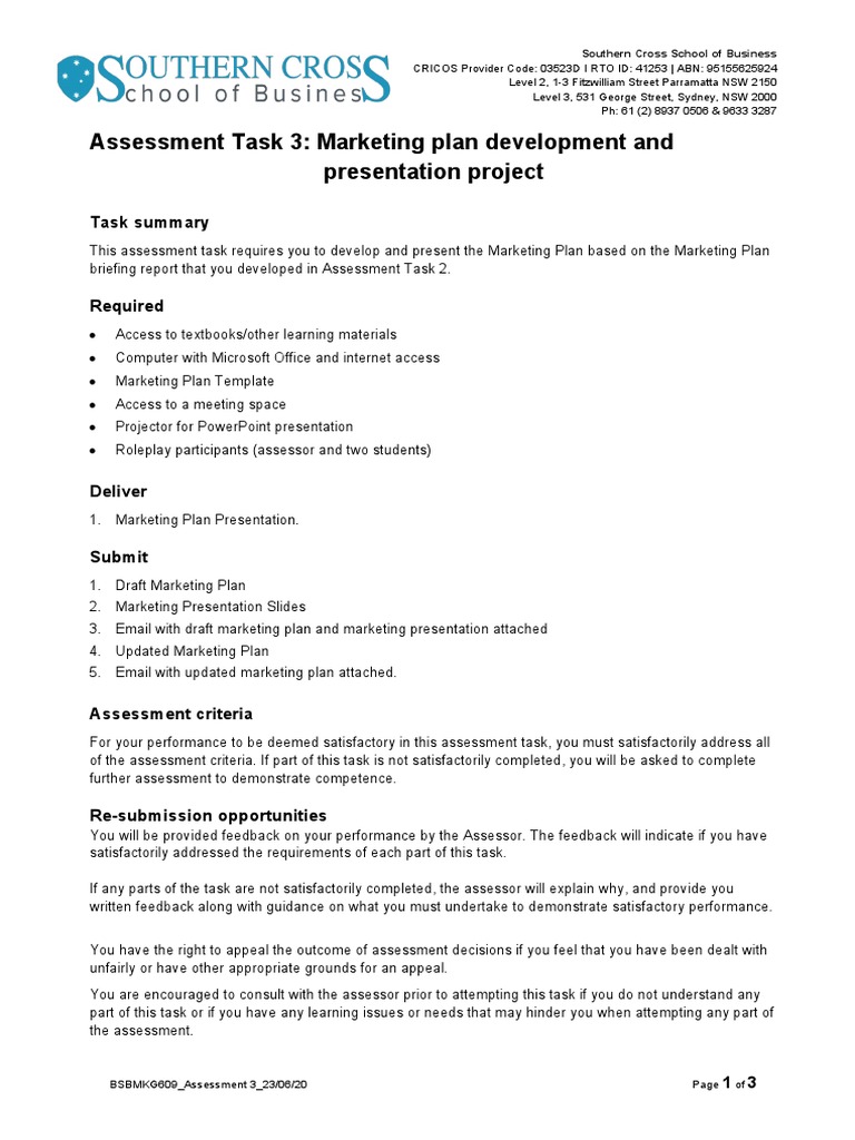 Marketing Plan Project Guide | PDF | Marketing Strategy | Microsoft ...