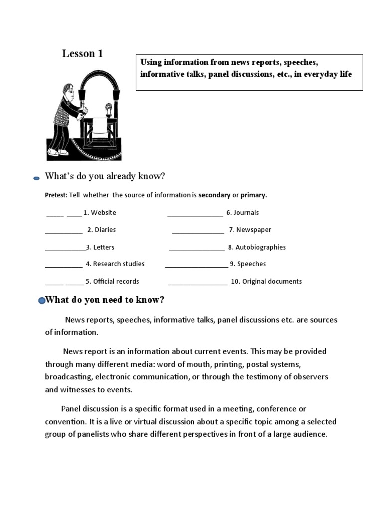 Supplementary Activities Lesson 1 | PDF | Cigarette | News