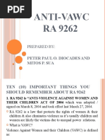 RA 9262 Presentation | PDF