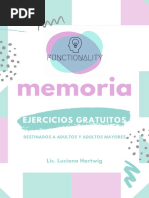 Cuaderno Memoria y Atención | PDF