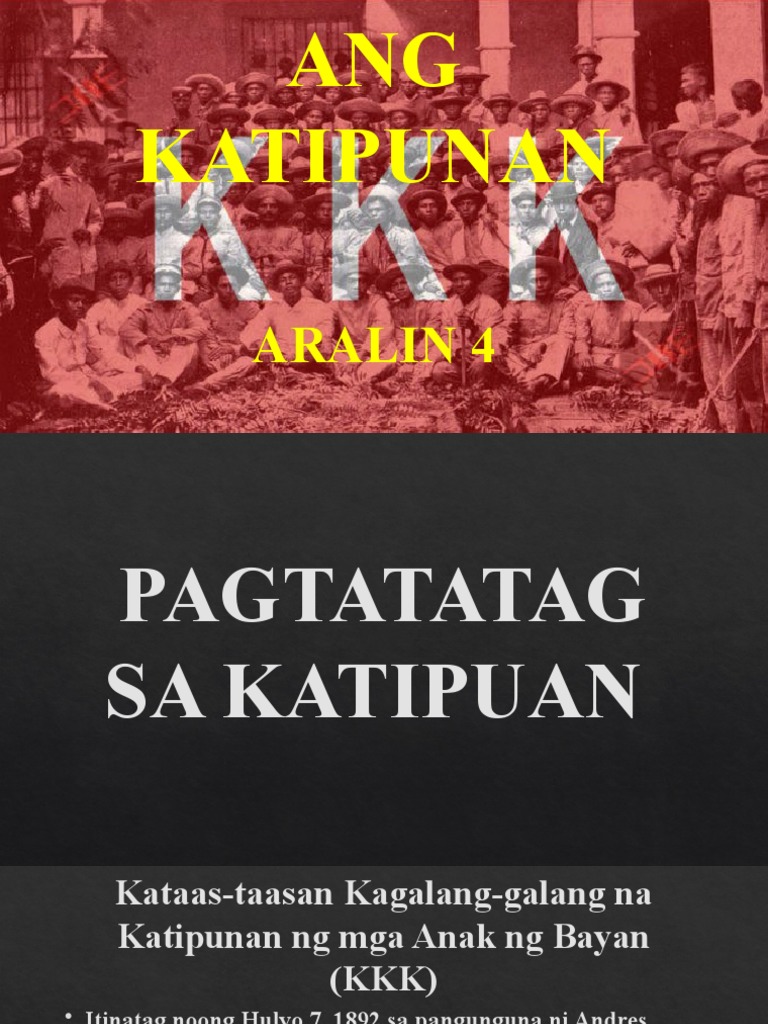 Ang Katipunan | PDF