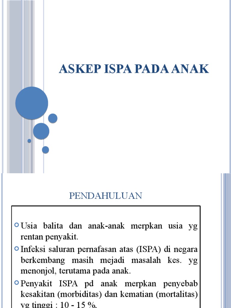 Ispa Pada Anak | PDF | Pengembangan Diri | Kesehatan Holistik