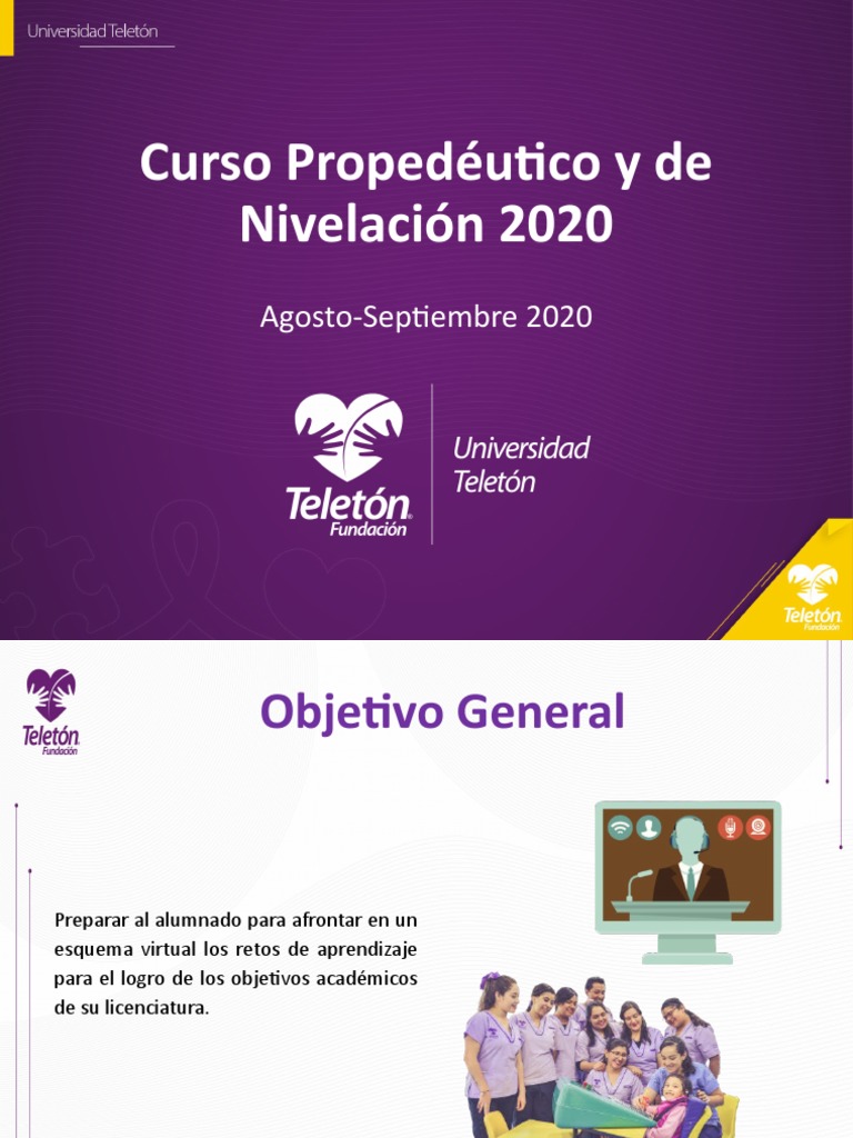 Curso Propedéutico y de Nivelación 2020-06-19 | PDF | Titulo academico ...