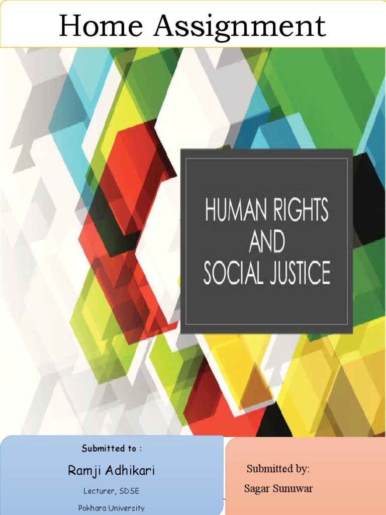 Human Rights and Social Justice | PDF | International Humanitarian Law ...