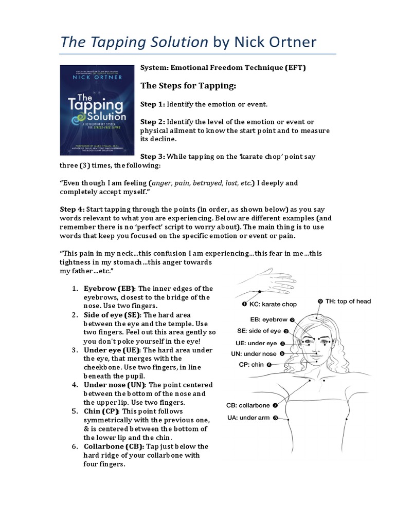 The Tapping Solution by Nick Ortner | PDF | Acupuncture | Nervous System