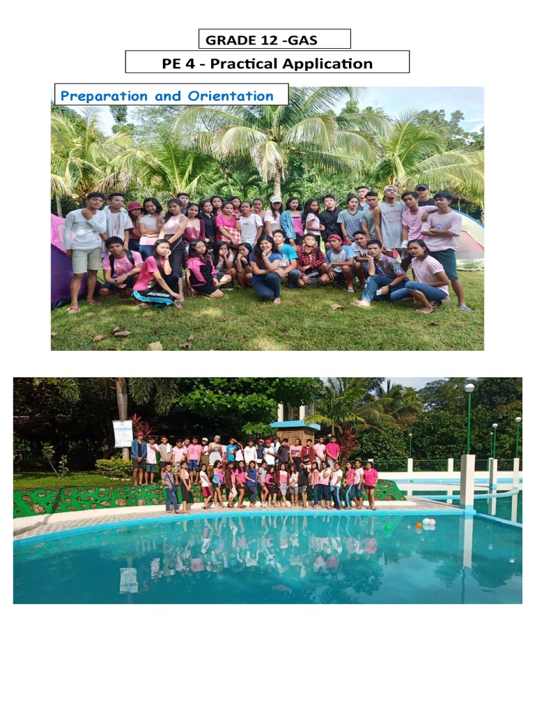 PE 4 - Practical Activity Pics | PDF